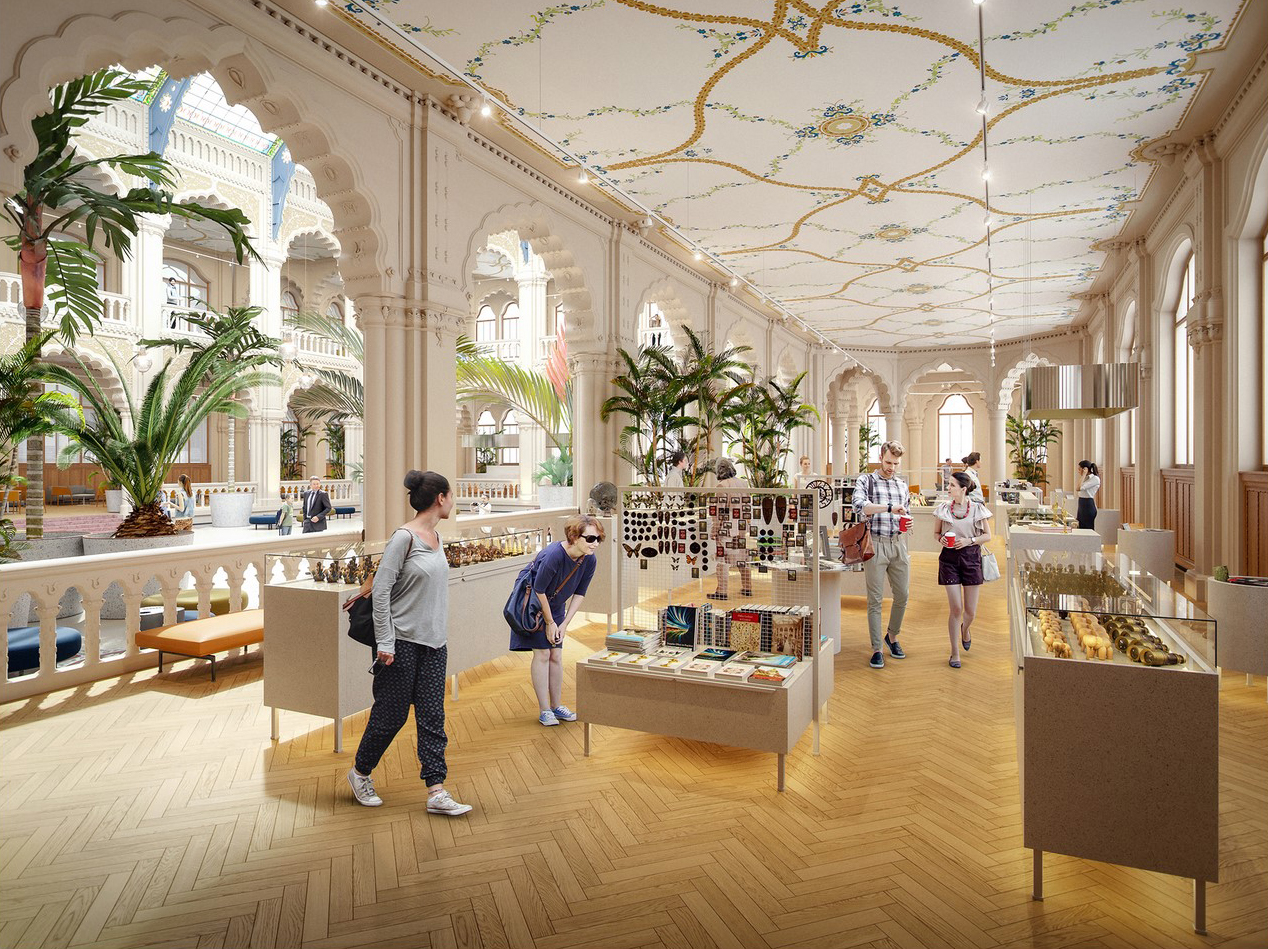 Museum of Applied Arts, Budapest – Interior Design - lab5