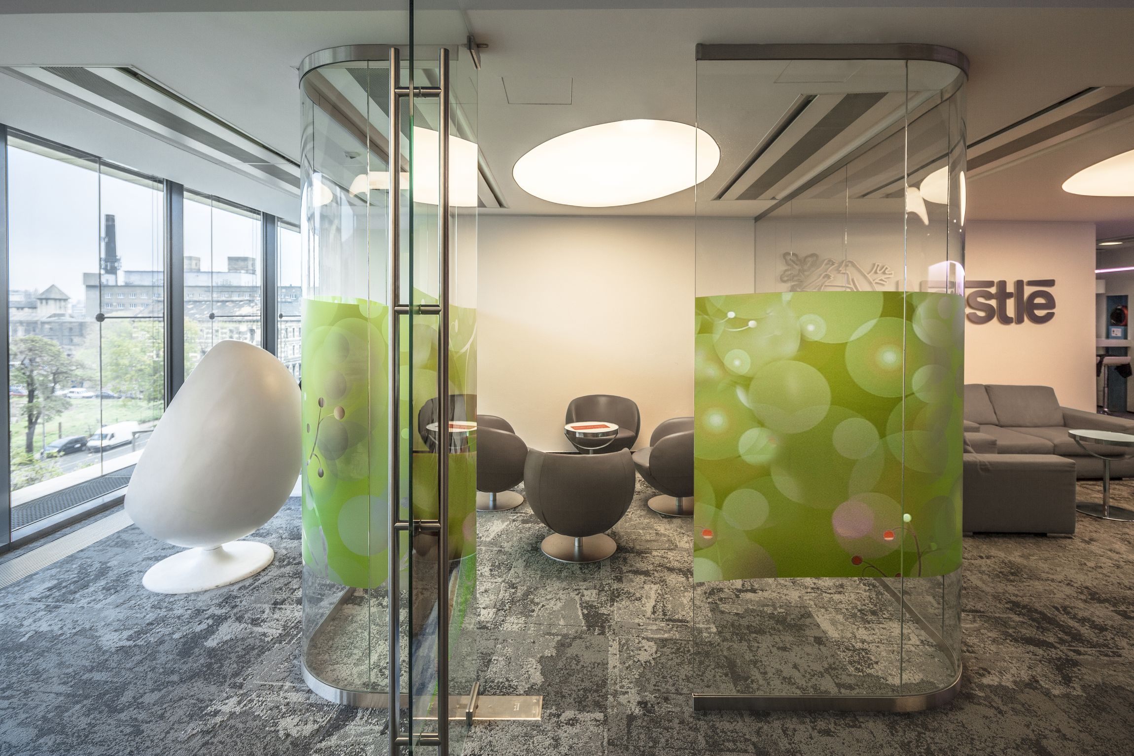 Nestlé Budapest HQ - Lobby - lab5