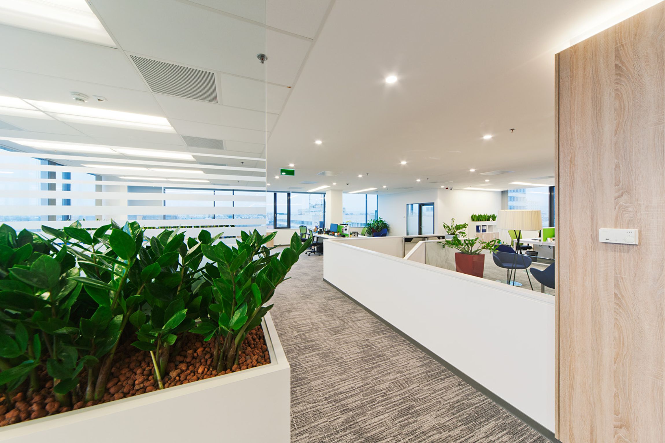 Vision Towers Office Building Interior Architecture for „B” and „C ...