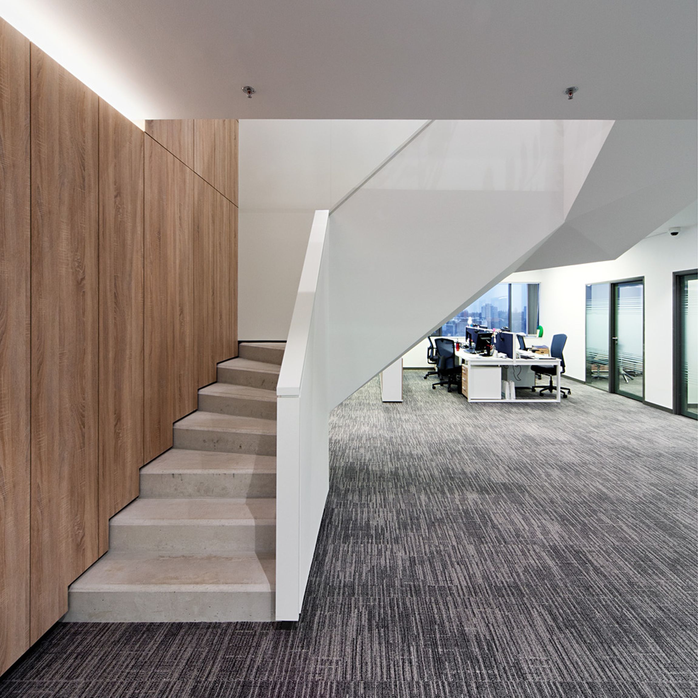 Vision Towers Office Building Interior Architecture for „B” and „C ...